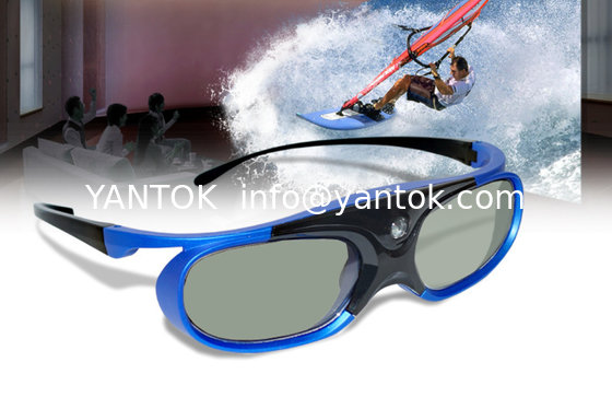 DLP Link Active Shutter 3D Glasses with Rechargeable match  all DLP 3D projector yantuo 2.4GHZ 3D SYNC Emitter  YT-PG600