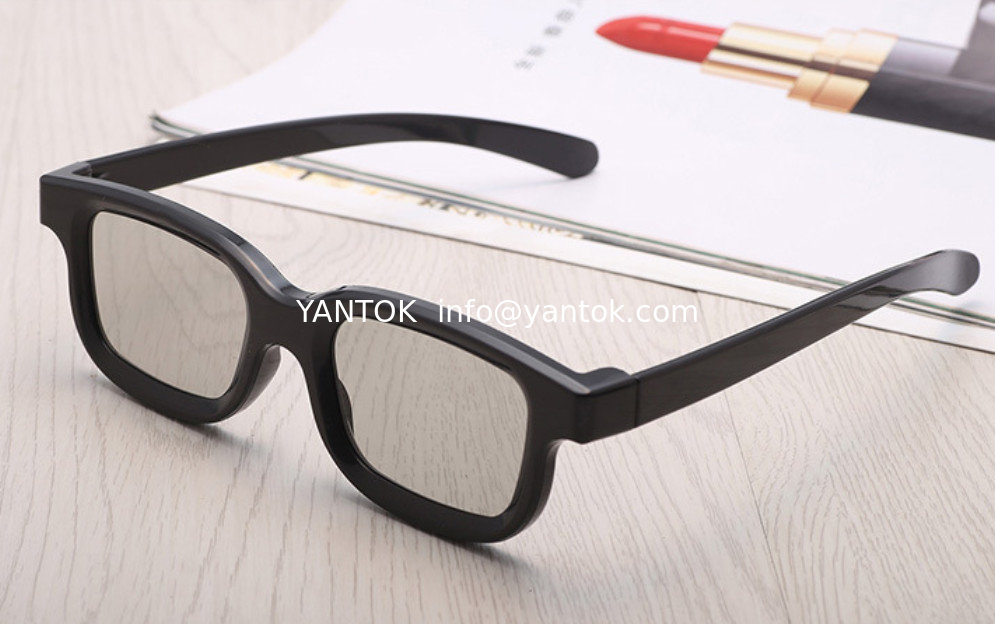 RealD 3D Plastic circular polarized long time 3d glasses for home theater  format use Passive 3D System