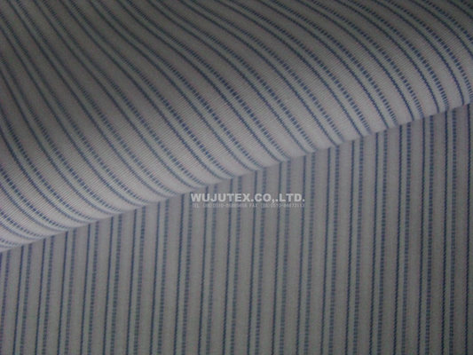China Competitive Price 100% Cotton Yarn Dyed Fabric Poplin with Liquid Ammonia Finish supplier