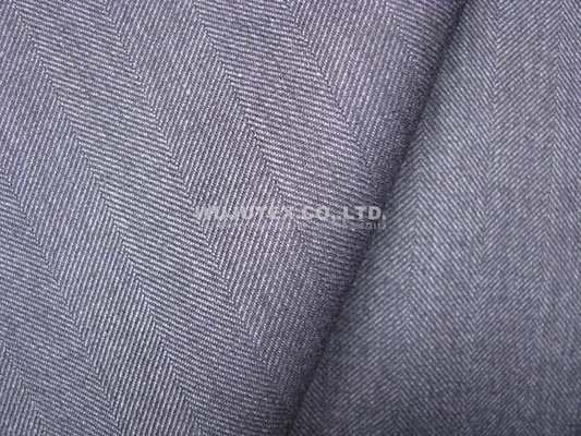 China T/R High Quality Fabric Wooled Herringbone Poly Rayon Clothing Material supplier