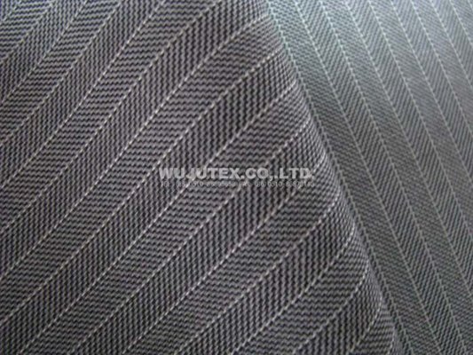 China Yarn Dyed T/R 83%Polyester 17%Viscose Herringbone Fabric with Wool Like Finish supplier