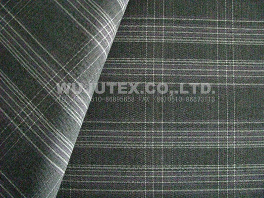 China T/R Spandex fabric Small Herringbone Weave  Polyester Rayon Fabric for Suit, Trousers supplier