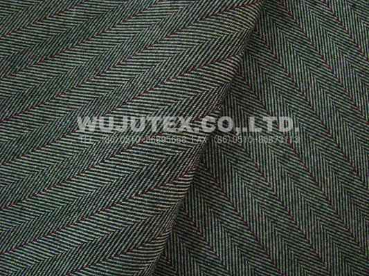 China Supper Wool Like Spandex Herringbone Stripe T/R Spandex Fabric, Rayon Polyester Fabric supplier