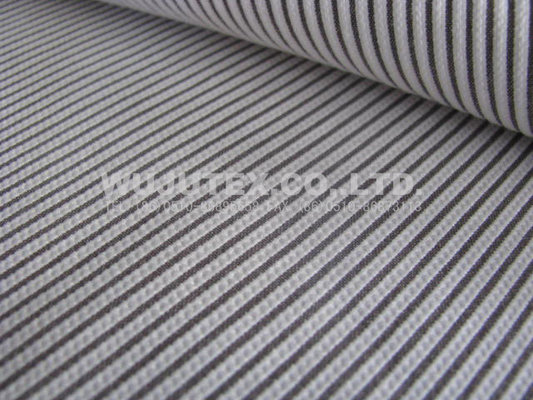 China Good Quality Normal Soft Cotton Nylon Fabric / Spandex Stripe Fabric, Dobby Weave supplier