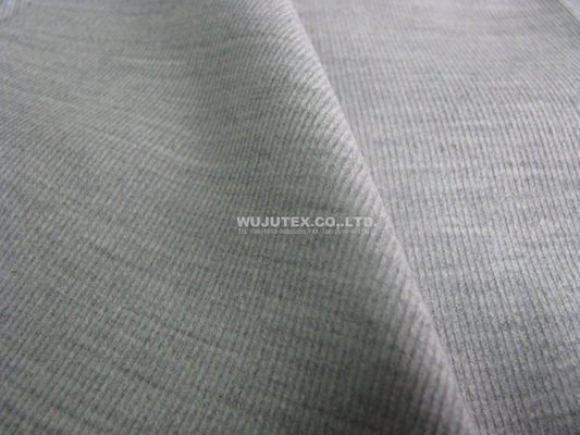 China 21 Wale Cotton Corduroy Melange Fabric in Grey Color (mixed color) supplier