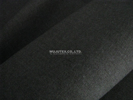 China Peach Finished Polyester Rayon T/R Twilled Malange Fabric Clothing Material supplier