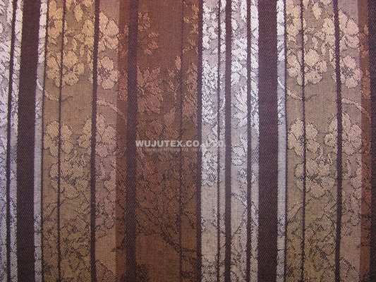 China Lady's Clothing Poly Cotton Stripe Stable Quality Jacquard Woven Fabic Cloth supplier