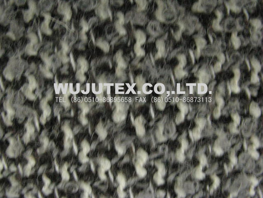 China Dobby Twilled Woolen Fabric for Ladies Clothing with 65% Acrylic 20% Wool 15% Polyester supplier