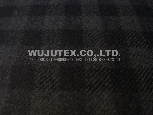 China Competitive Pric OEM Twill Woolen Fabric with 50% Wool, 30% Polyester, 10% Rayon, 10%Modal supplier