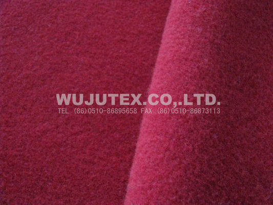China 600g/sm Twill Woolen Noble Fall Winter Fabric Clothes Cloth 50% Wool 50% Polyester supplier