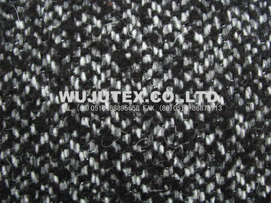 China Dyeing Acrylic Fabric, Lurex Wool Polyester Yarn Dyed Cloth with 55% Polyester 30% Wool supplier