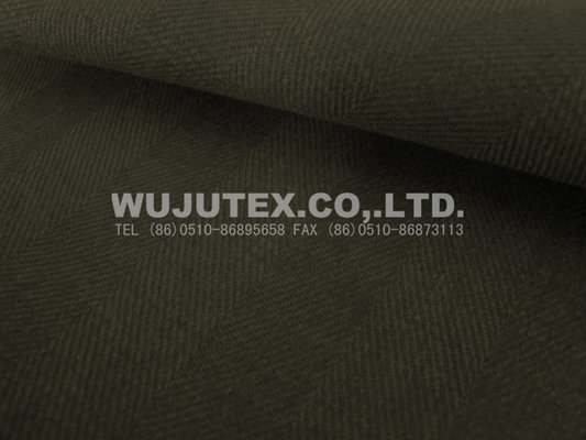 China 308gsm Herringbone Tencel Cotton Fabric for Overcoat Apparel supplier