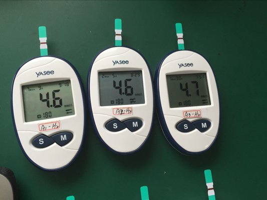 Fully Automatic Blood  Sugar Tester With Test Strip+Lancets