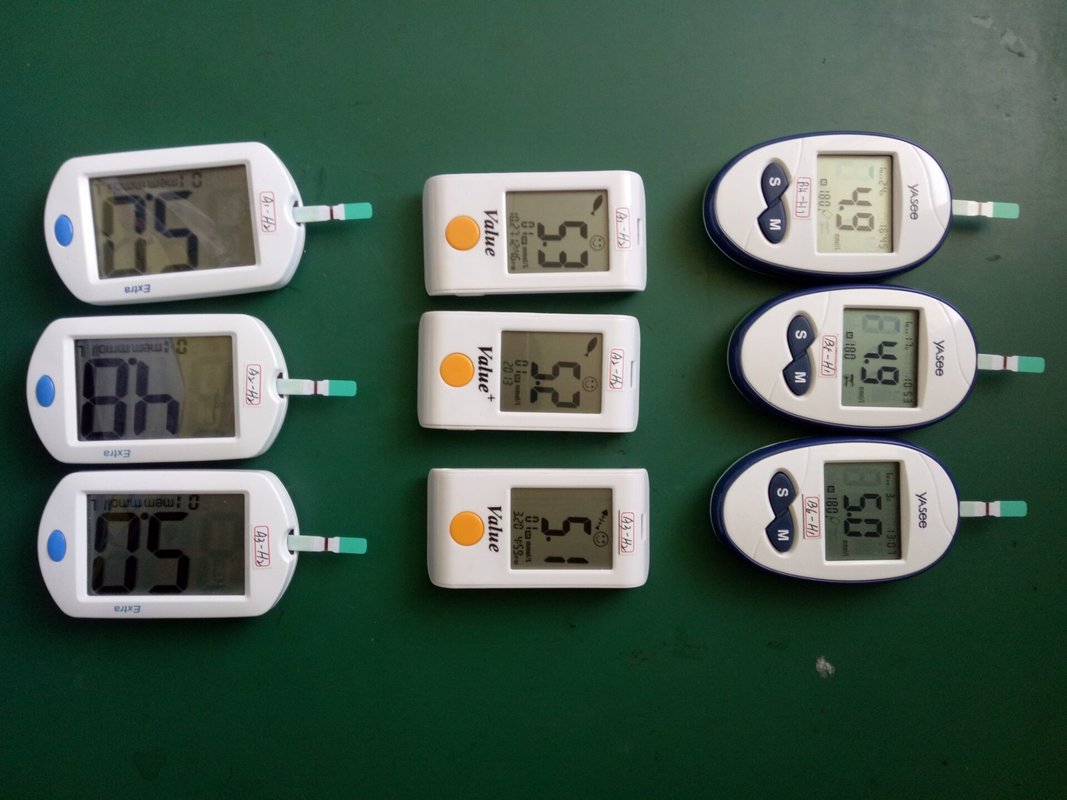 Digital Blood Analysis System Type Blood Glucose Meter