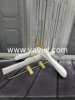 YAVIS  coat Hanger, clothes hanger, cloth hanger, imitation solid wooden suit hanger,alternative solid wood hanger