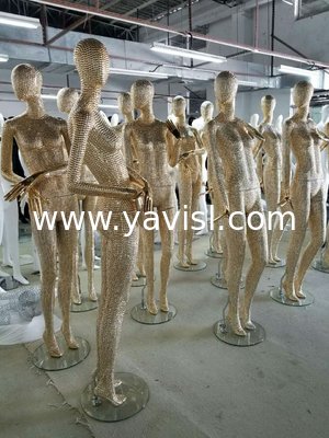 YAVIS full body stand female dolls dummy dress form mannequin torso adjustable mannequin poseable mannequin