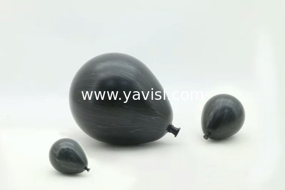 YAVIS window diaplay props electroplated plastic hard balloon
