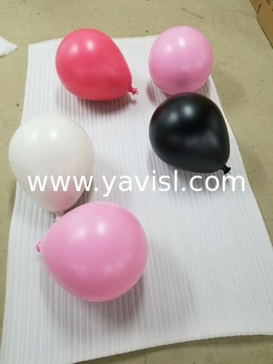YAVIS window diaplay props electroplated plastic hard balloon