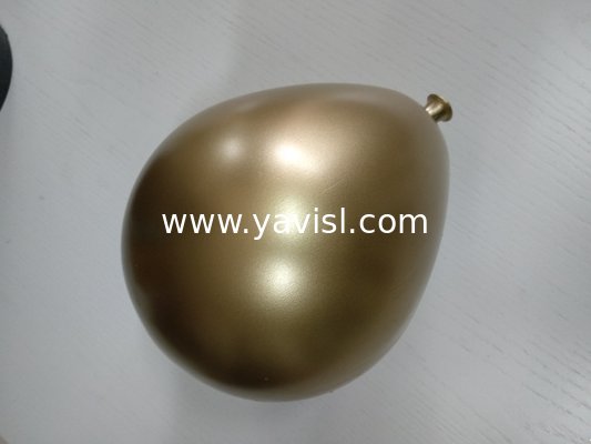 YAVIS window diaplay props electroplated plastic hard balloon