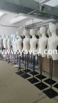YAVIS dress form, male mannequin, plus size mannequin, black display mannequin, fashion mannequin, clothes mannequin