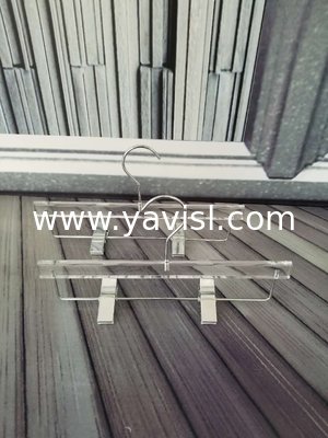 YAVIS clear acrylic hanger, luxury hanger, lucite hanger, plexiglass hanger, perspex hanger, high-end hanger