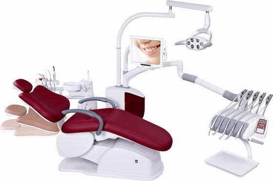 Dental instruments names with suction unit made in china dental chair size supplier