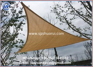 SUN SAIL SHADE - TRIANGLE CANOPY COVER-OUTDOOR PATIO AWNING-10' SIDES (10x10x10)