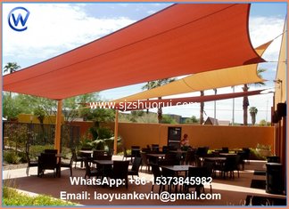 NEW SAND BEIGE WATERPROOF SUN SHADE SAIL UV CANOPY 4mx5m RECTANGLE