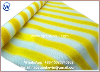 UV 95% Shade Rate Yellow & white HDPE Shade Netting