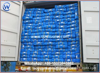 Hot Selling 70gsm Waterproof Blue PE Tarpaulin With Low Price