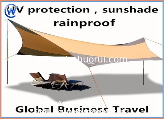 Sun Shade Sail 13 X 16.5' FT Rectangle Shading Canopy Sand Waterproof polyester