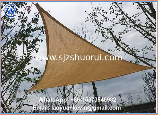 SUN SAIL SHADE - TRIANGLE CANOPY COVER-OUTDOOR PATIO AWNING-10' SIDES (10x10x10)