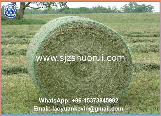 Hot Selling 100% HDPE 8.5gsm 1.22 x 3600m Straw hay bale net wrap with high quality