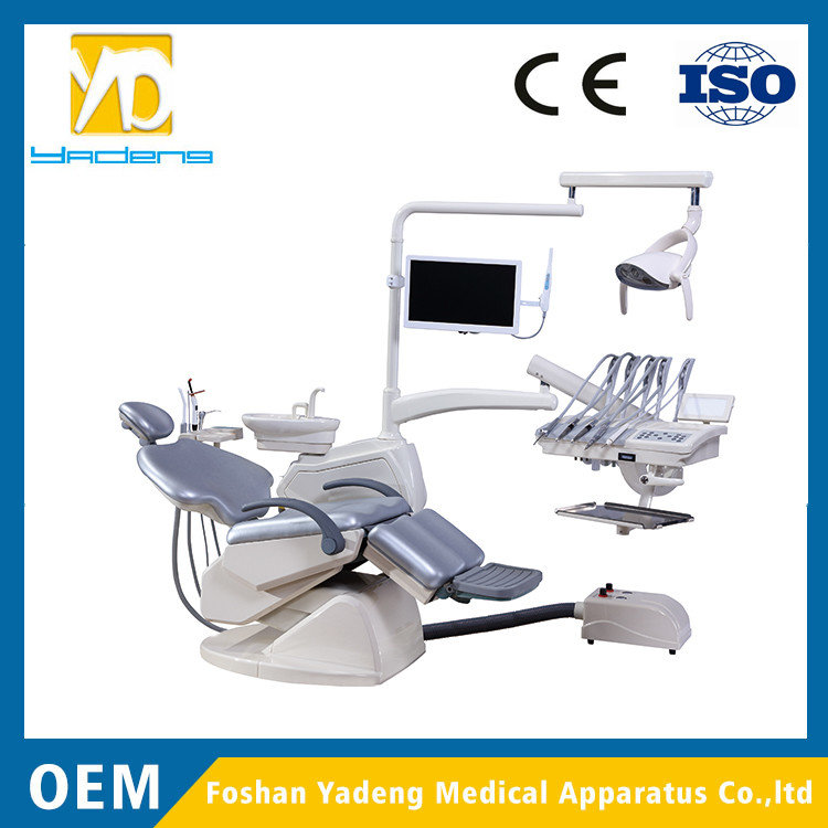 Dental Unit Folded With Top-mounted Tool Tray Linak Brand Motor
