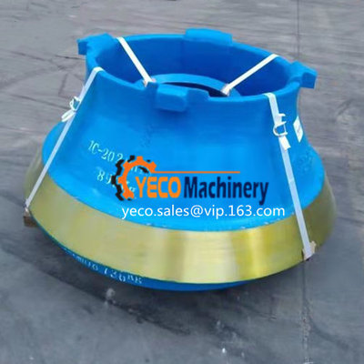 TEREX PEGSON 1300 | AUTOMAX & AUTOSAND 1300 CRUSHER PARTS  CONCAVE 603/1416 MANTLE 603/1508 YECO MACHINGERY supplier