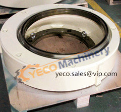 YM HP400 SPARE PARTS 7090228112 COUNTERWEIGHT ASSY Nord HP Series Range  --YECO MACHINERY supplier