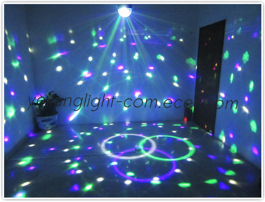 Popular High quality Mini Crystal Magic Ball LED Disco Stage Light