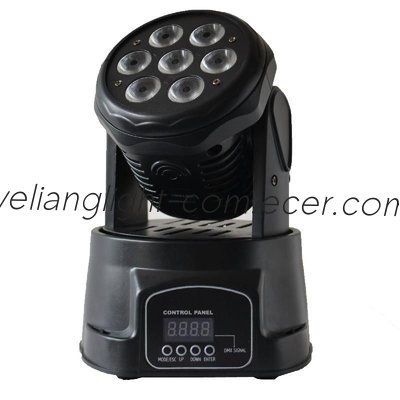 Hot Selling Mini Stage Lighting 7pcs 4in1 Moving Head Wash Light