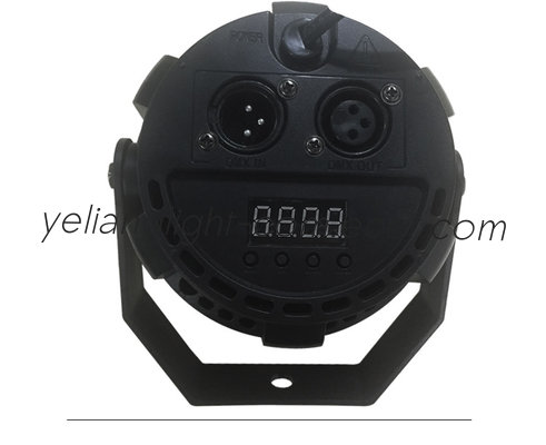 12*1w led sound activated mini par stage lighting party decoration disco lights