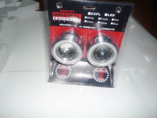 H3 universal  Fog projector lens angel eye 2.5 inch Bixenon kit