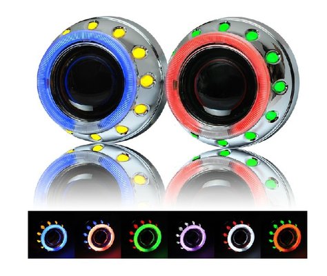 H1 universal  Fog projector lens angel eye 2.5 inch Bixenon kit