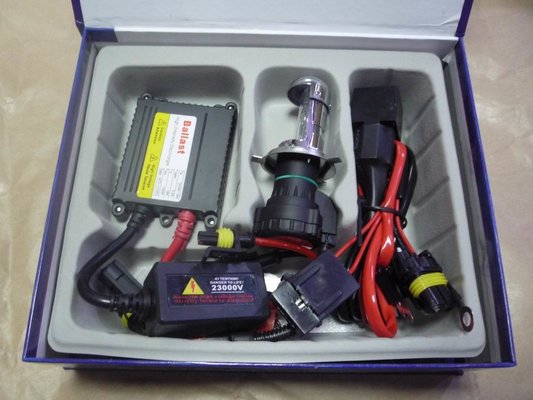 H4 motorcycle xenon kit Luces de H4 moto slim ballast