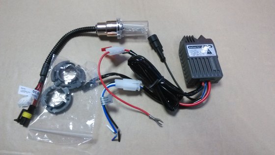 H6 motorcycle xenon kit Luces de H6 moto slim ballast