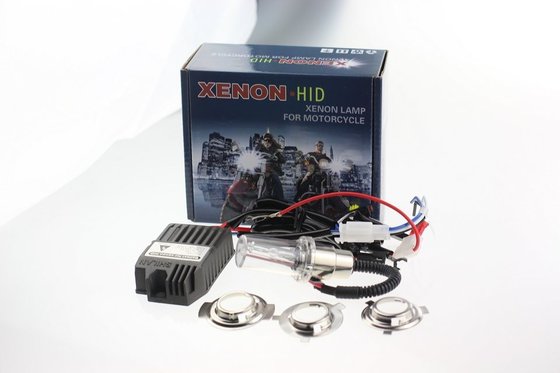 H6 motorcycle xenon kit Luces de H6 moto slim ballast