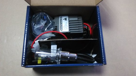 H6 motorcycle xenon kit Luces de H6 moto slim ballast