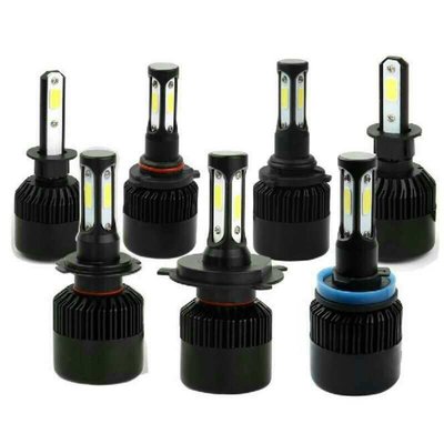 3 light COB S3 LED headlamp  auto light car headlamp H4 H7 H11 9005 9006 H13 9007