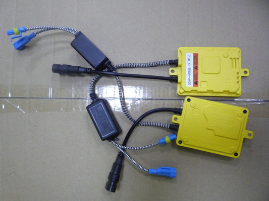 yellow HID ballast 55W slim ballast luces de xenon fast start working car light