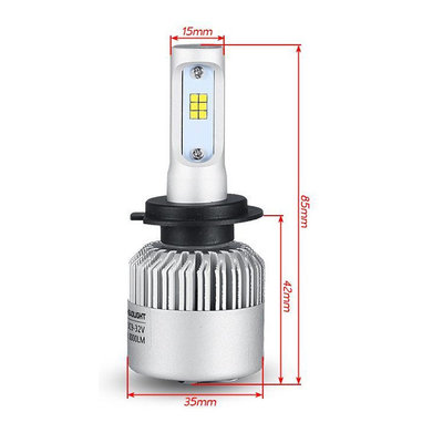 CSP S2 LED headlamp LED auto light LED working light  luces de led light