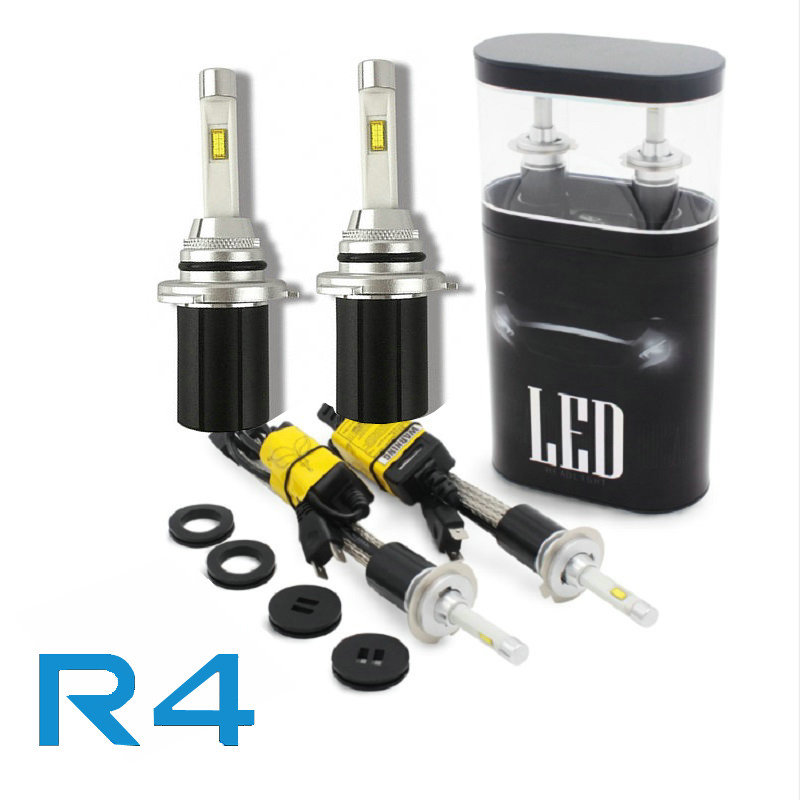 R4 LED headlamp car light  car H4 led light  luces led faros 4800LM