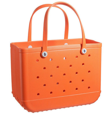 Beach Bag Eva European American Fashion, Printing Tote Bag Storage Bag Hole Big Basket Shoulder Bag for Outdoor Beach
